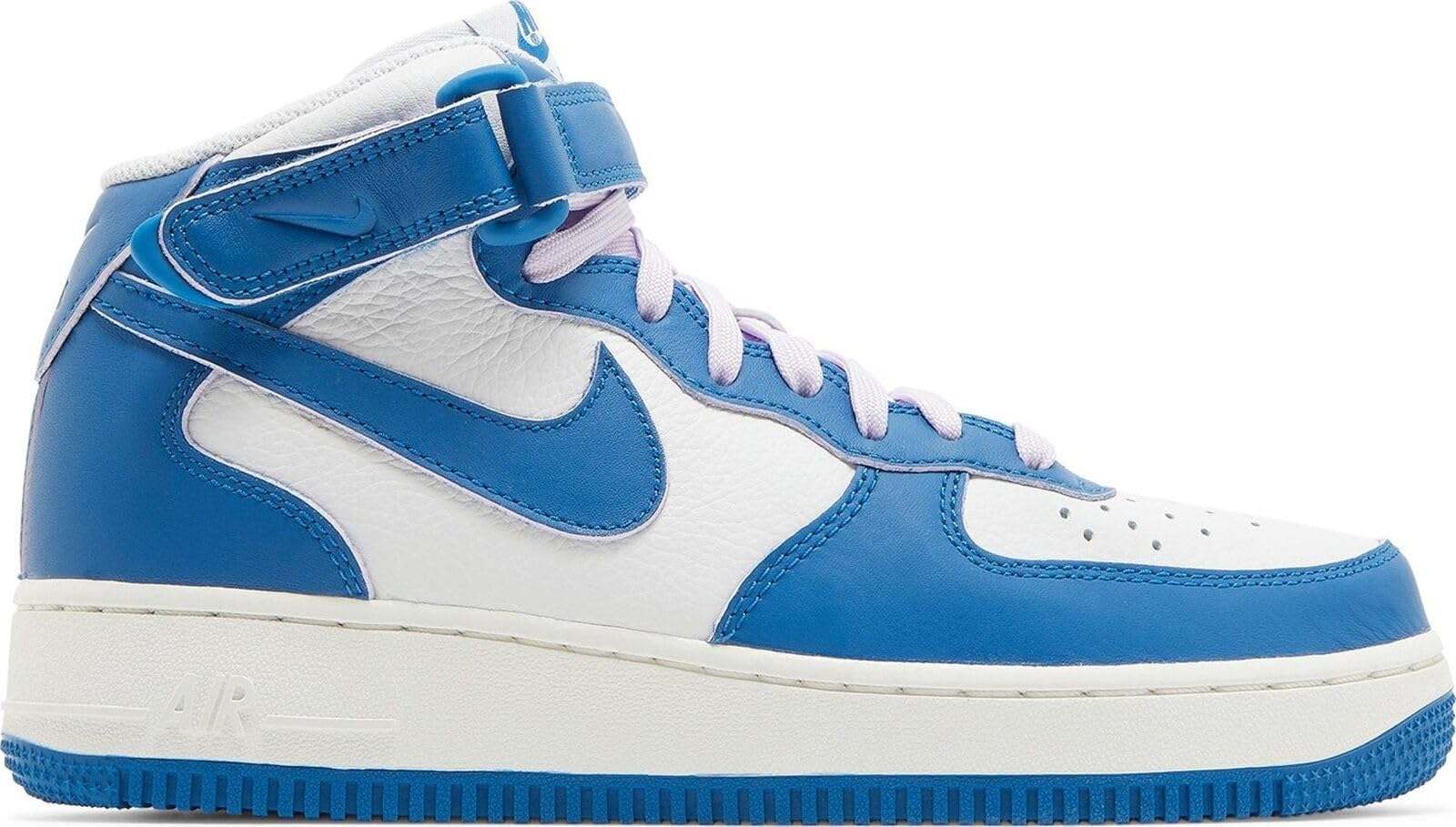 Nike Women's Air Force 1 Sneakers, Military Blue and Doll, 8