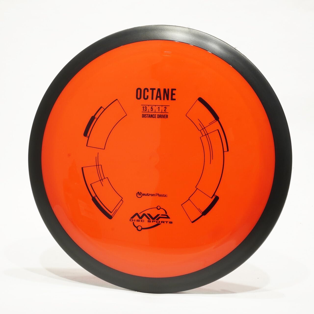 MVP Octane (Neutron) Distance Driver Golf Disc, Pick Weight/Color [Stamp & Exact Color May Vary] Orange 167-169 grams