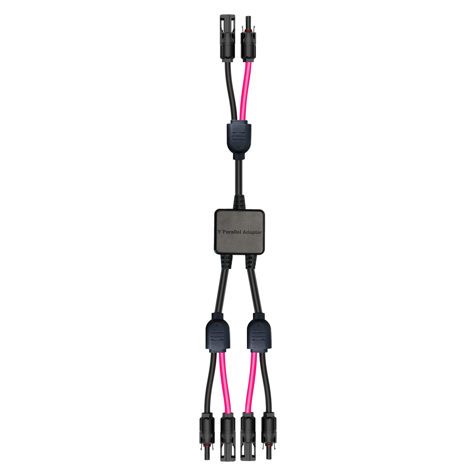 Solar Connectors Y Branch Parallel Adapte Solar Cable Wire Plug Tool Kit forSolar Panel Parallel Connectors with Reverse Current Protection Charge for Power Power Stations Outdoor Generators