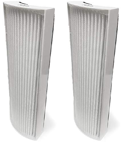 Nispira True HEPA Air Filter Replacement Compatible with Envion Therapure Air Purifier Models TPP220, TPP220F, TPP220H & TPP220M - 12.5” x 4.35” x 2.1” (2 Pack)