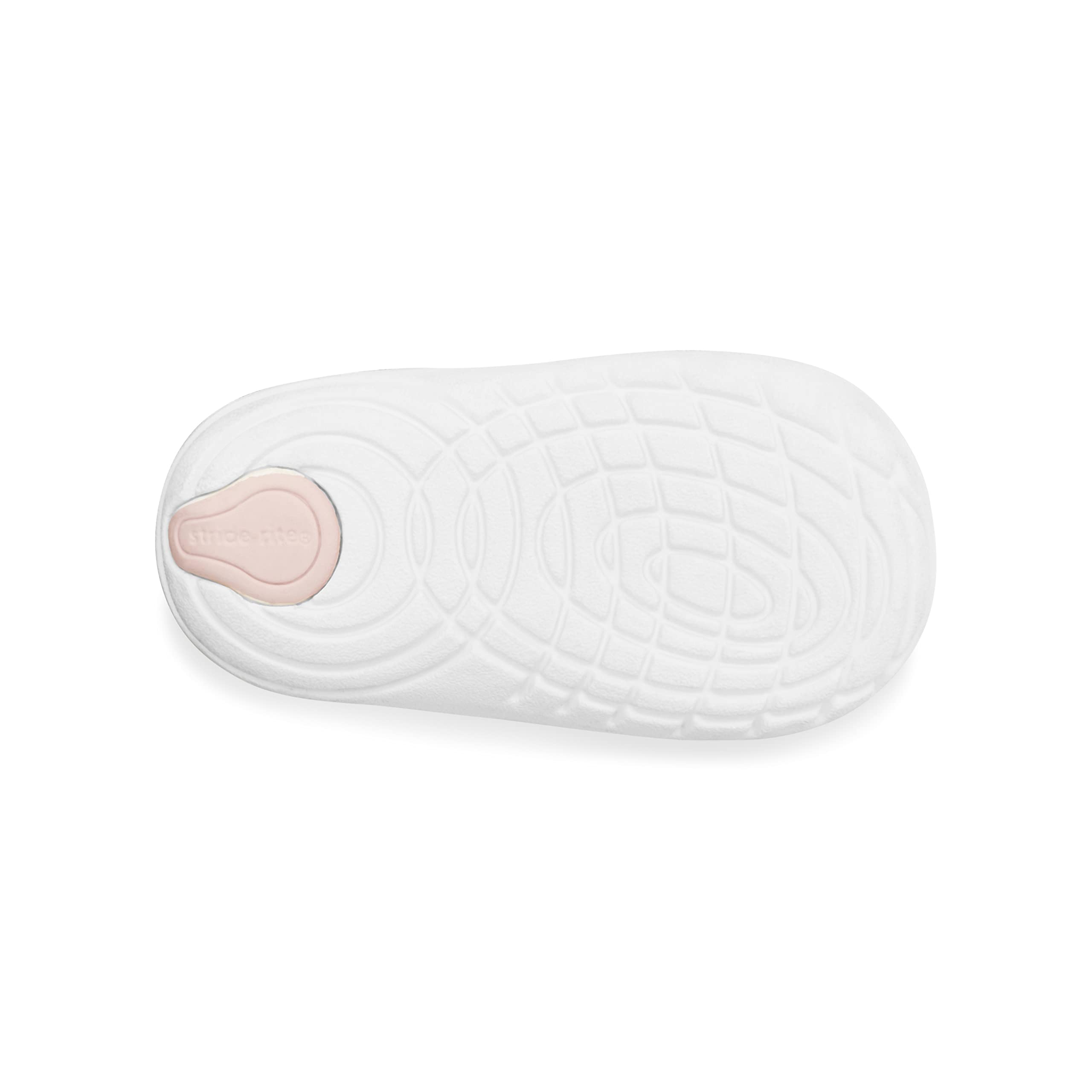Stride Rite Baby Girls SM Agnes First Walker Shoe, Pink, 3 Infant