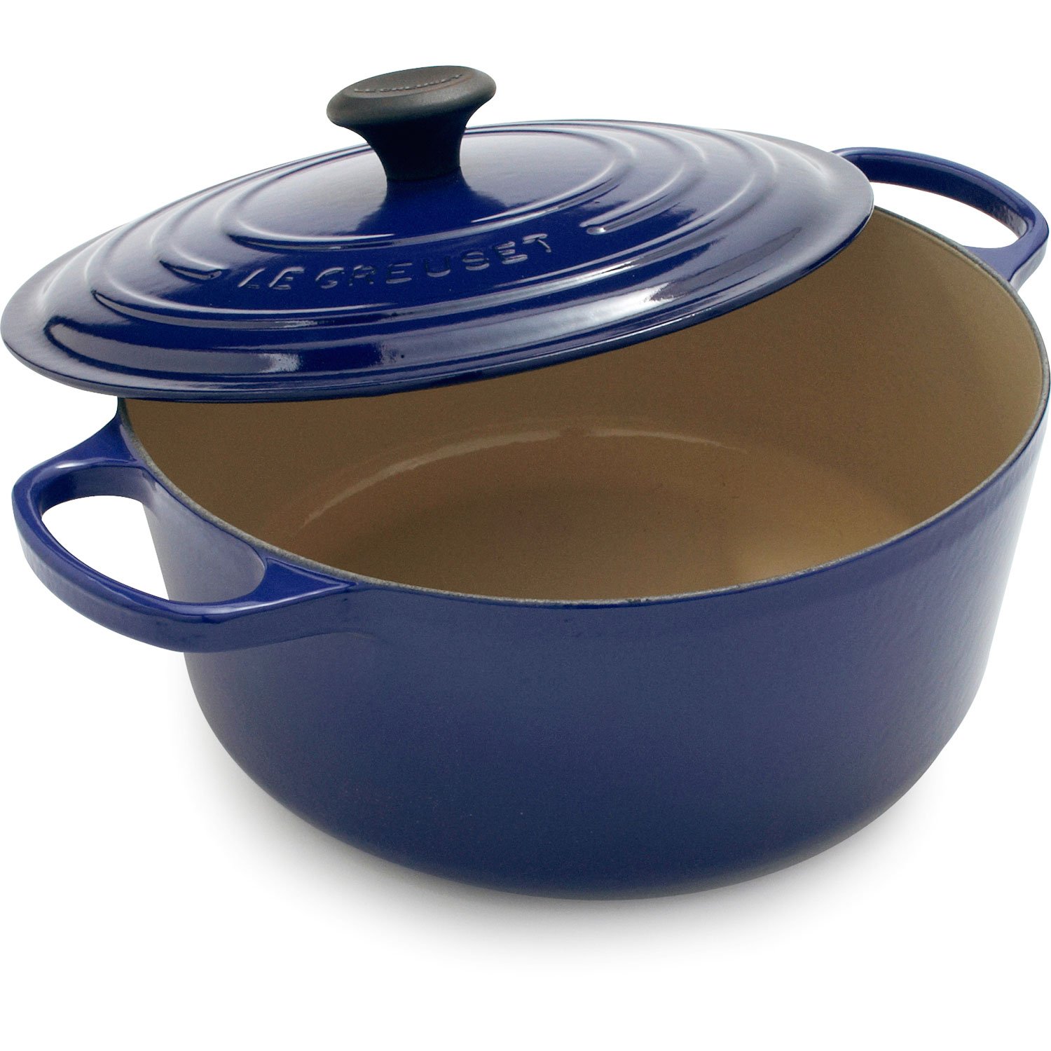 Le Creuset Signature Round Dutch Oven LS2501-285HSS, 7.25 qt, Exclusive Color: Honey