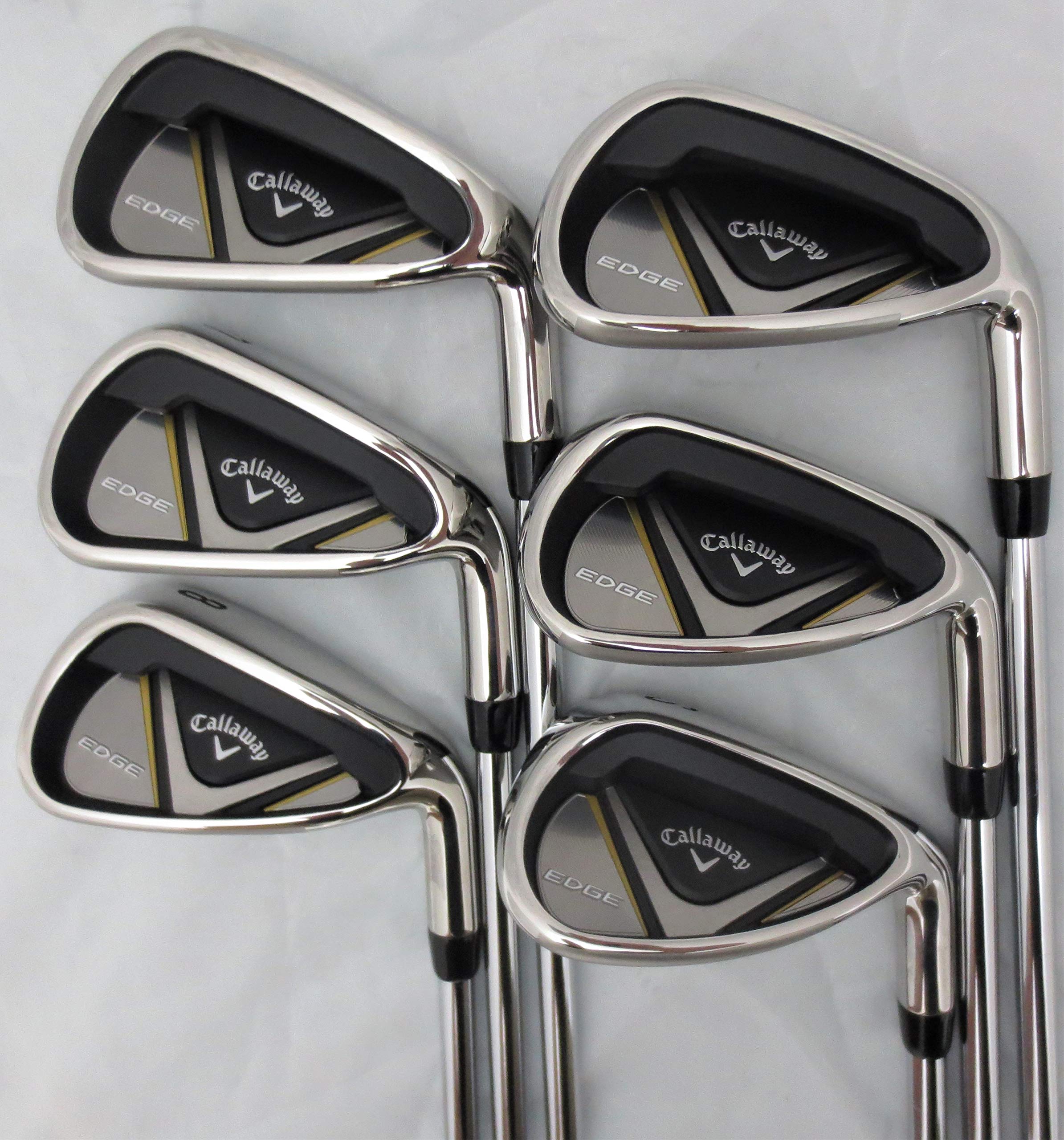 Mens Callaway Complete Golf Set Driver, Fairway Wood, Hybrid, Irons, Putter Clubs Stand Bag Stiff