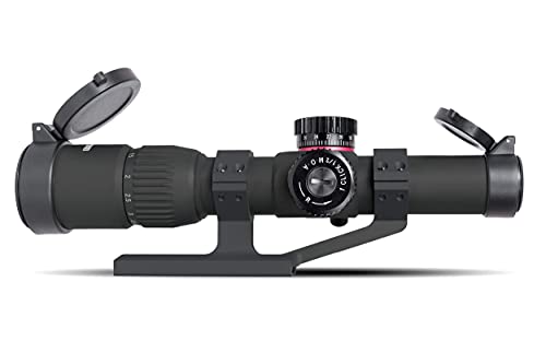 Monstrum G2 1-6x24 First Focal Plane FFP Rifle Scope | ZR305 Offset Scope Mount | Bundle