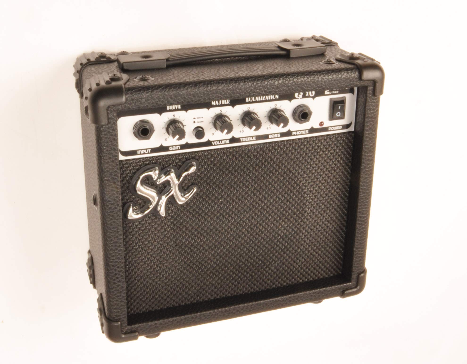 Left Handed 3/4 Size (36 inch) Beginner Electric Guitar Package with Amp, Strap & Bag SX RST 3/4 LH CAR Red