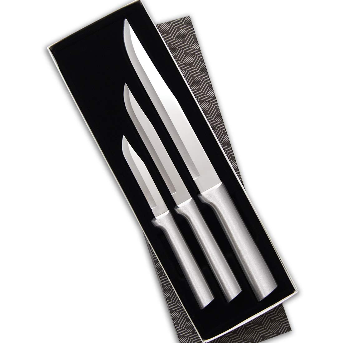 RADA Housewarming Knife Gift Set β 3 Piece Stainless Steel Knives With Knife Sharpener