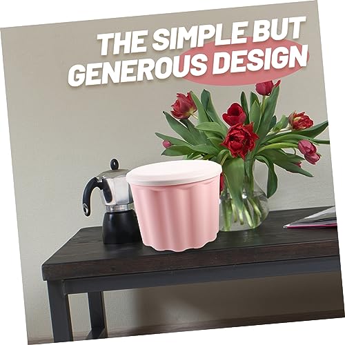 LIFKOME Storage Supply Storage Accessory Handheld Storage Container organizer bins household small stool under bed storage containers round storage bucket blocks Wardrobe plastic