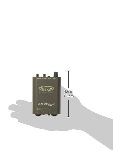 LR Baggs Beltclip Preamp with Passive 2-band EQ