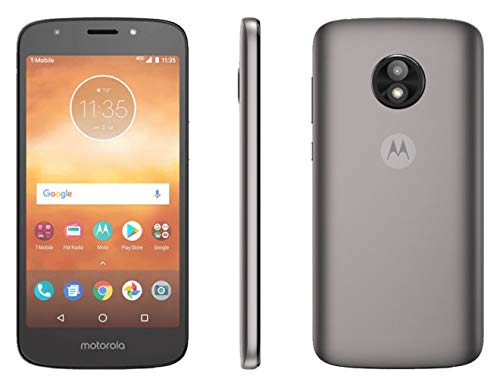 Motorola Moto E5 Play 5.2in XT1921-3 T-Mobile 16GB Smartphone Android - Silver (Renewed)