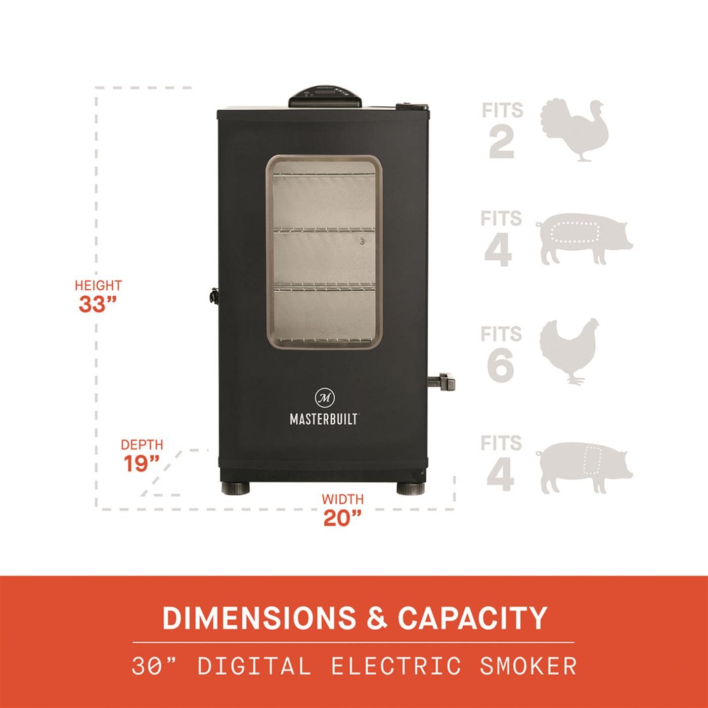 Masterbuilt Adventure Series 30" Digital Electric Smoker