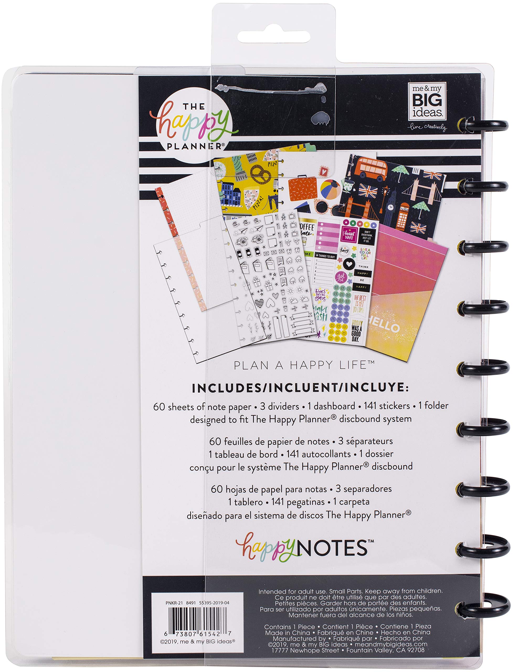 Me & My Big Ideas Happy PLNR CLSC Note Wanderlust, Multi