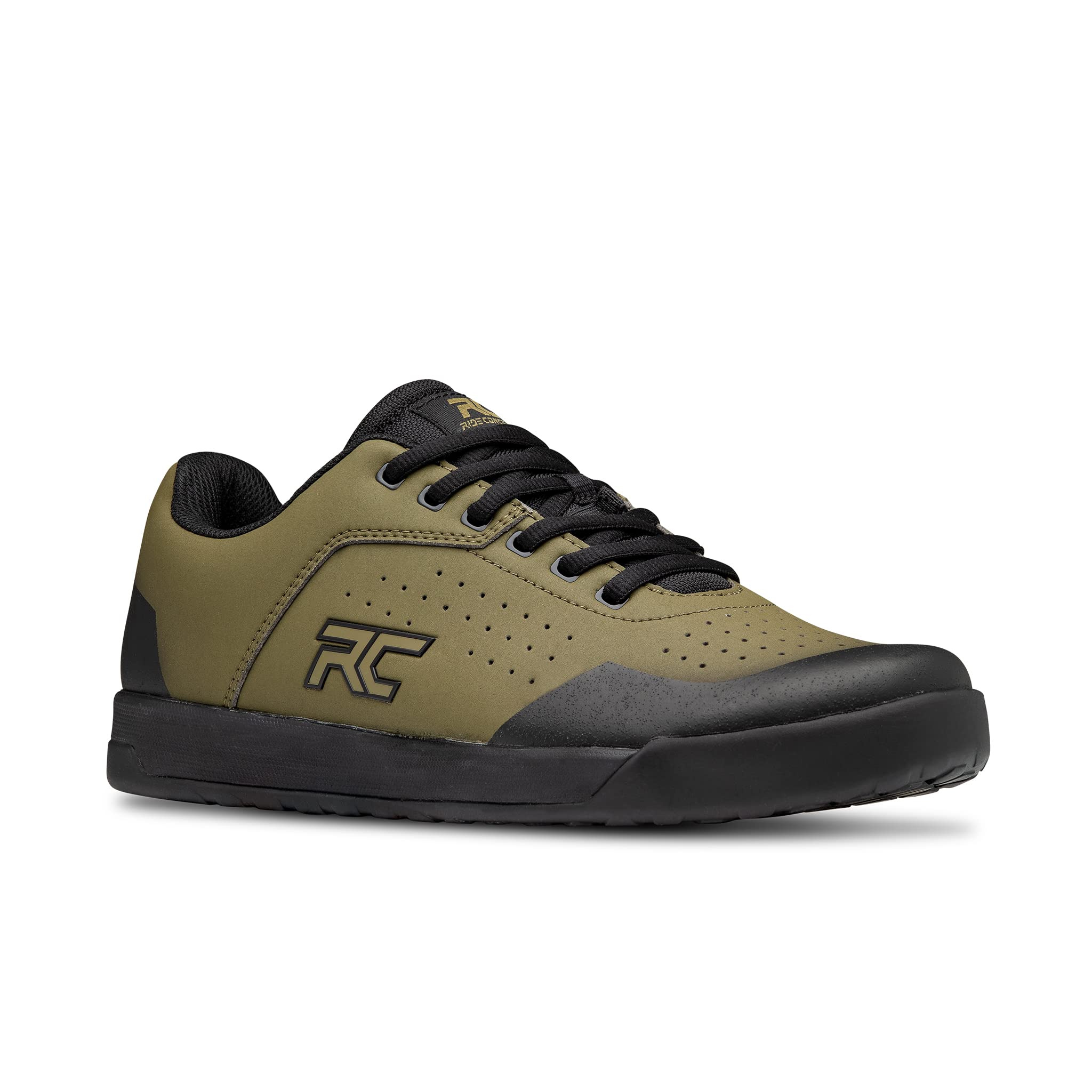 Ride Concepts Men's Hellion Bike Shoe Olive/Black, 9 M US