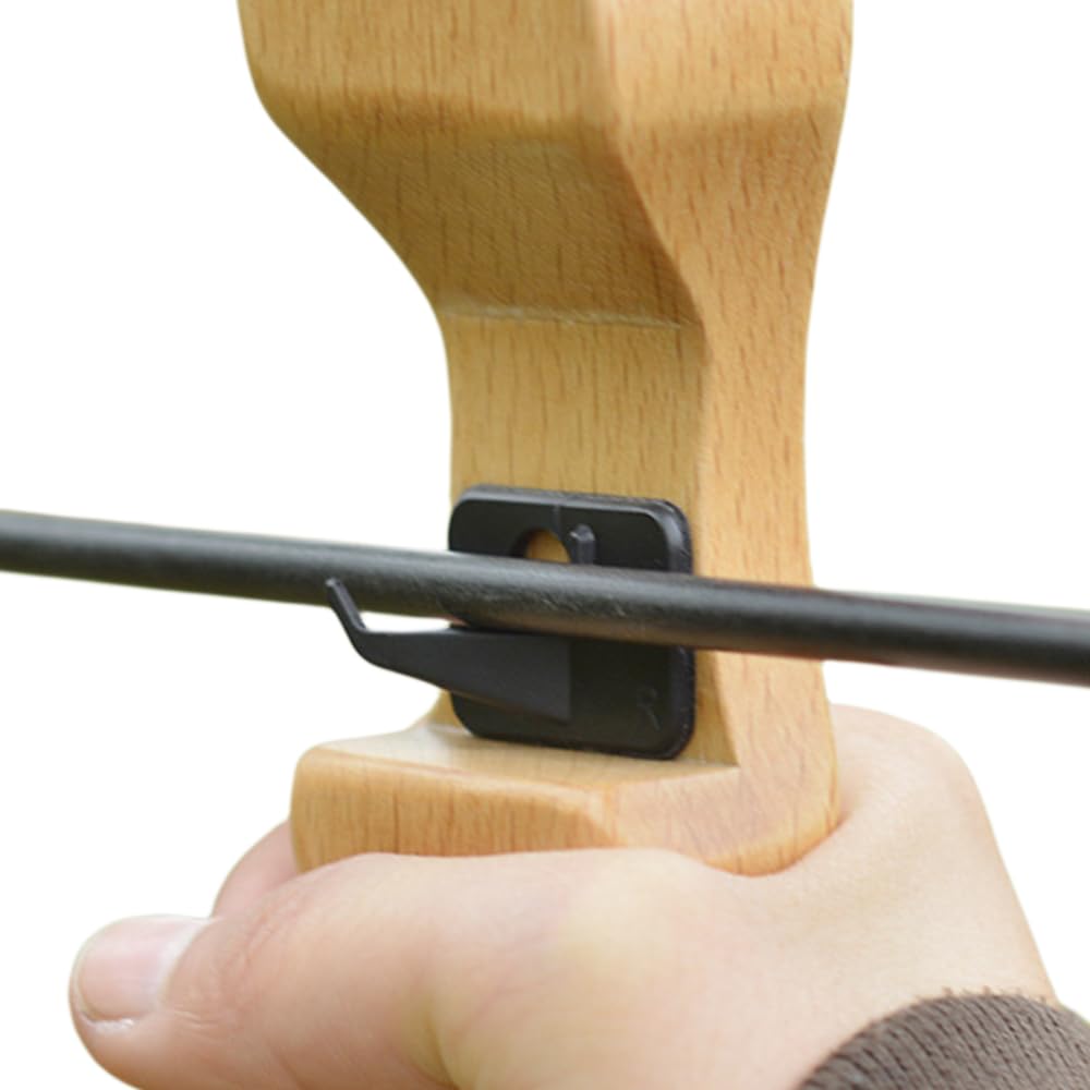 LOKHEIRA ARCHERY 6Pcs Plastic Arrow Rest for Recurve Bow ,Archery Shelf Pad Recurve Bow Accessories for Bow and Arrow Rest for Compound Bows to Left Hand Rests(Hunting Shooting Targeting)
