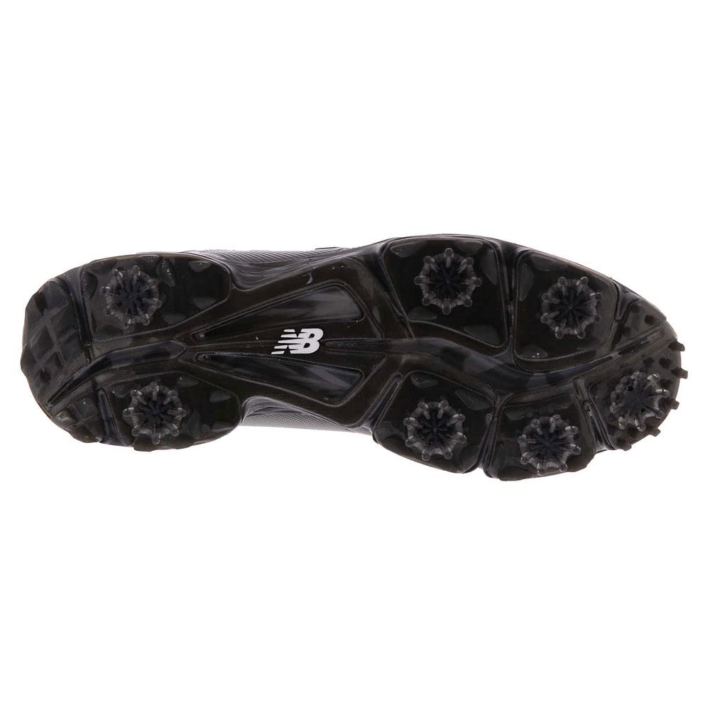 New Balance Men's Striker v3 Golf Shoe, Black/Multi, 13 X-Wide