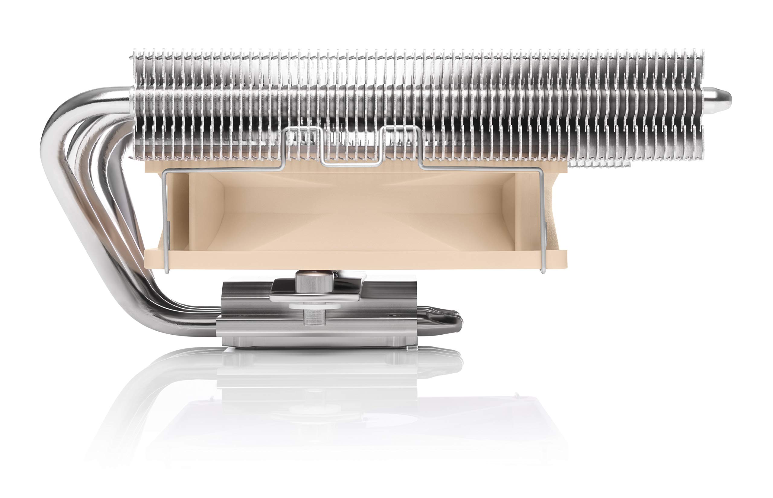 Noctua NH-L12 Ghost S1 Edition, Premium Low Profile CPU Cooler with Quiet 92mm PWM Fan For Desktop (Brown)