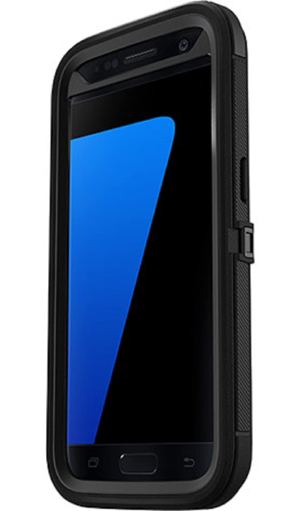 OtterBox Defender Series Case for Samsung Galaxy S7 - Case Only - Non-Retail Packaging - Black