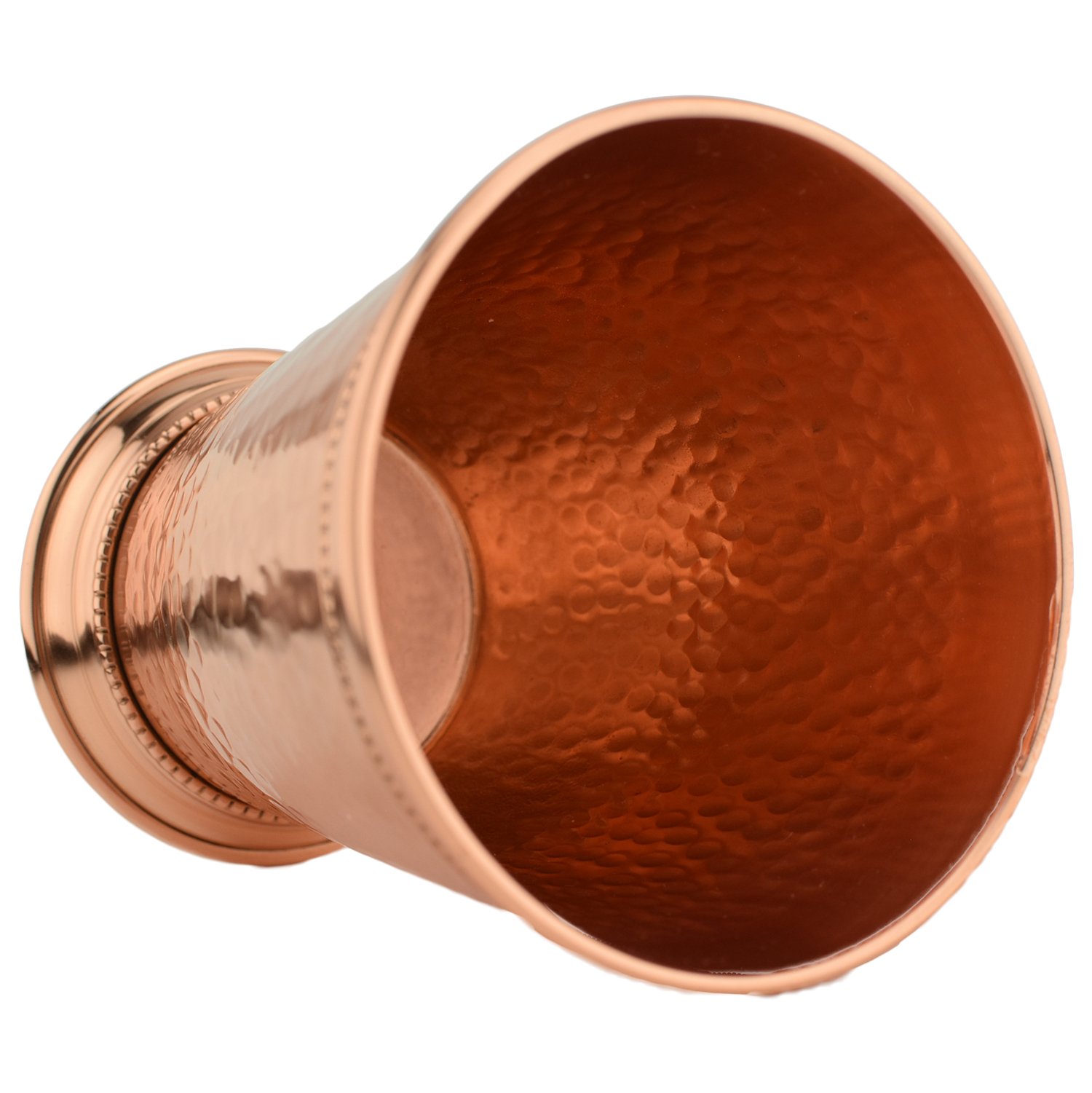 Prince of Scots Hammered Copper 12 Ounce Mint Julep Cup ~ Gift Boxed
