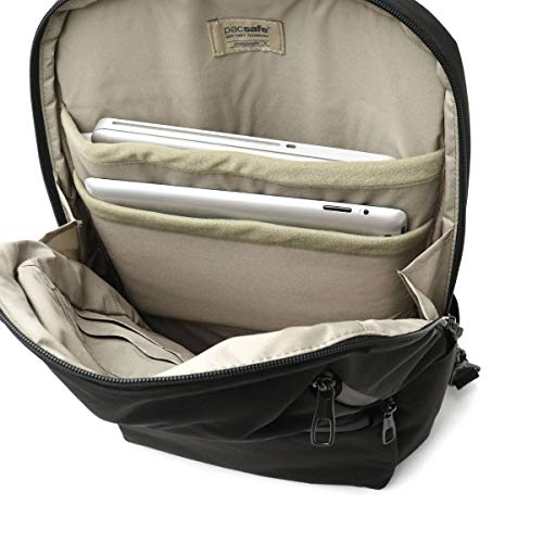 Pacsafe Men's Metrosafe X Anti Theft 20L Backpack-with Padded 15" Laptop Sleeve, Dark Denim, 20.5 Liter