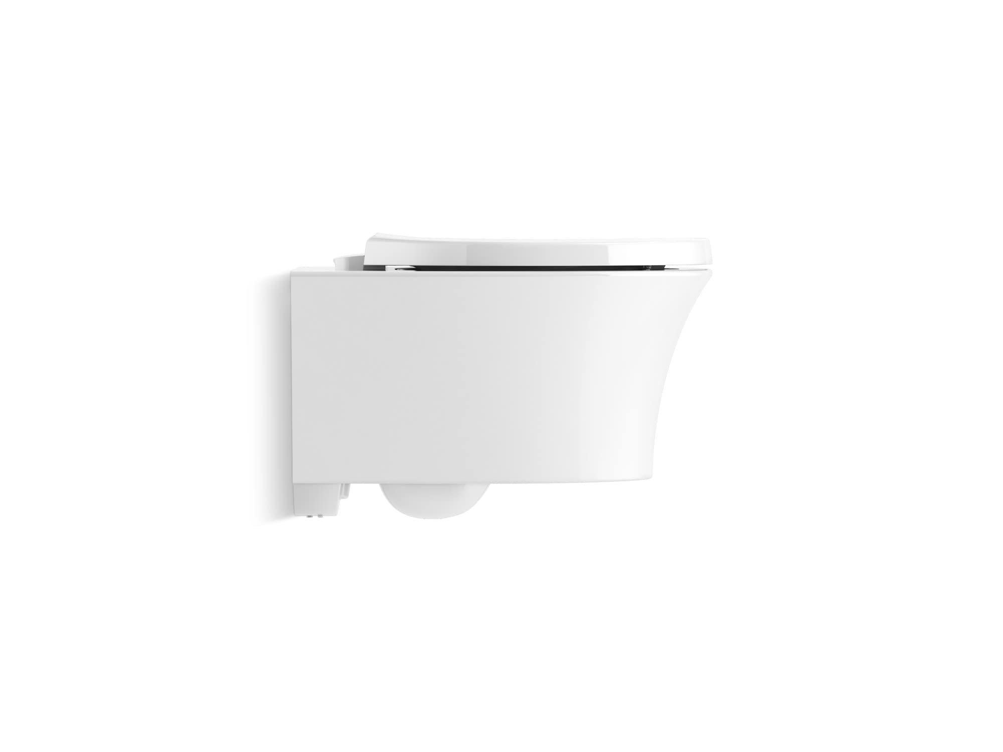Kohler 31539-0 K-31539-0 Veil Wall-Hung Dula Flush Toilet, White