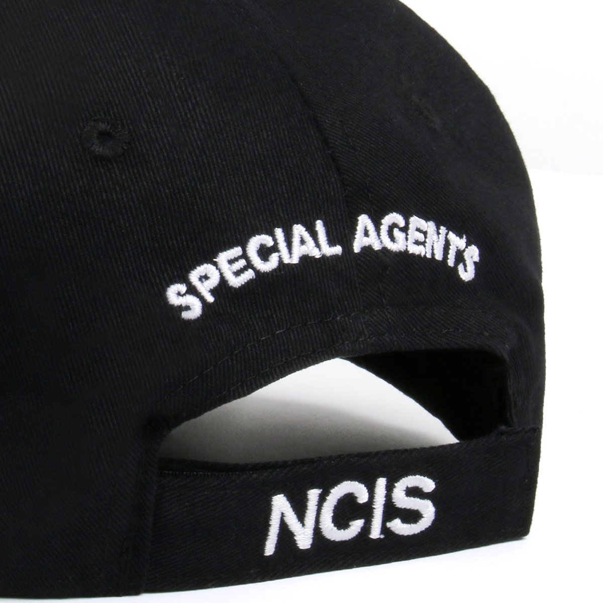 LishufenST NCIS Special Agents Cap Naval Criminal Investigative Service Embroidered Adjustable Cotton Baseball Cap Hat (Black)