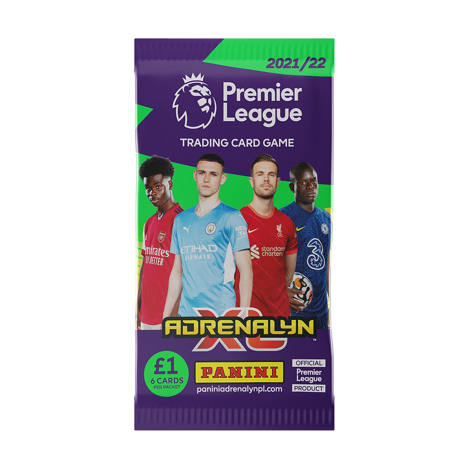 Panini Premier League 2021/22 Adrenalyn XL (x70 Packs)