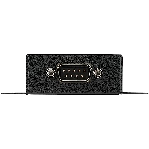 StarTech.com 1 Port RS232 to Ethernet IP Converter / Device Server - Aluminum - Serial over IP Device Server - Serial to IP Converter (NETRS2321P)