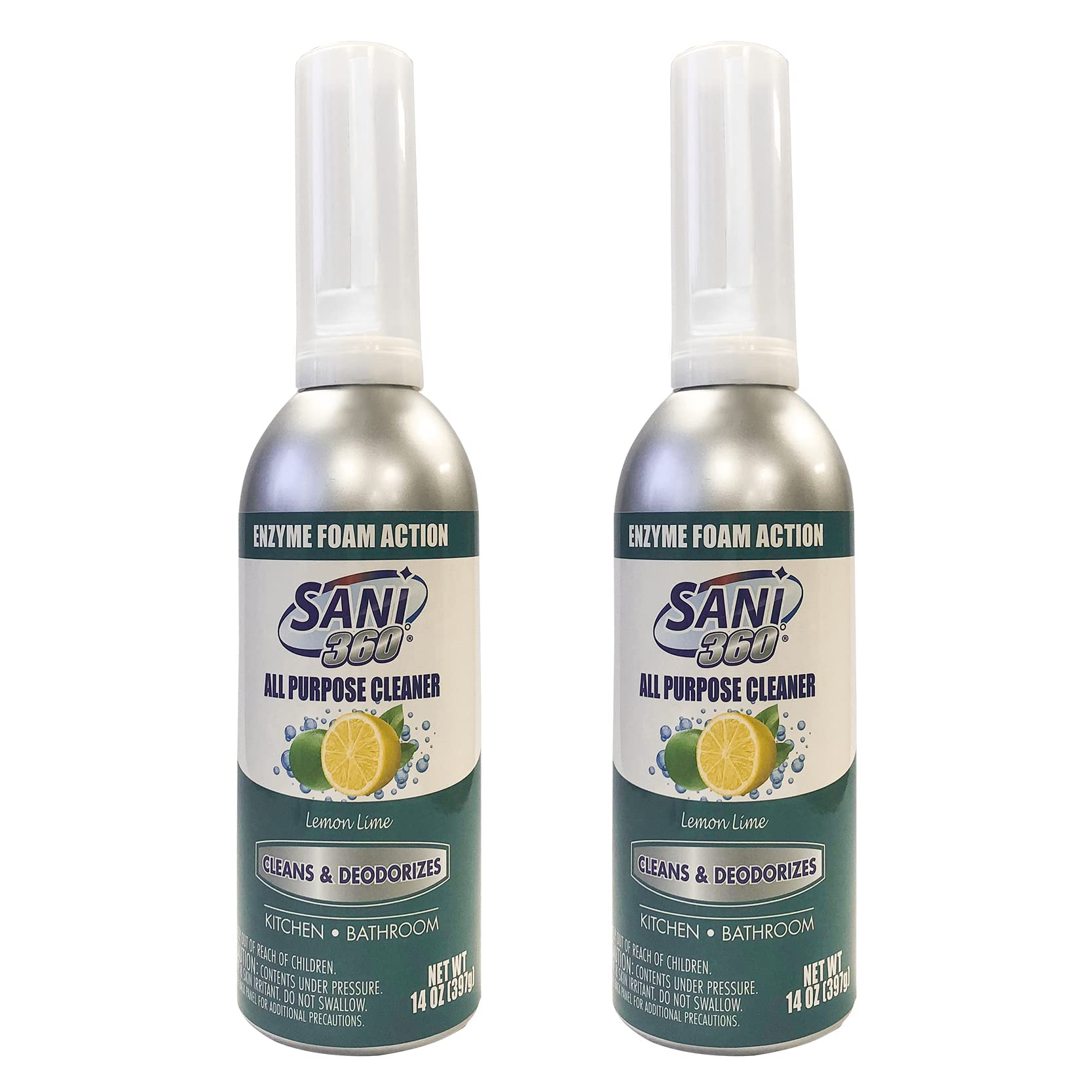 SANI 360° Sani Sticks All Purpose Cleaner, Enzyme Foam for Household Cleaning