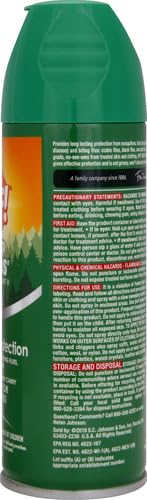 OFF! Deep Woods Insect Repellent Aerosol, Bug Spray with Long Lasting Protection from Mosquitoes, 6 oz