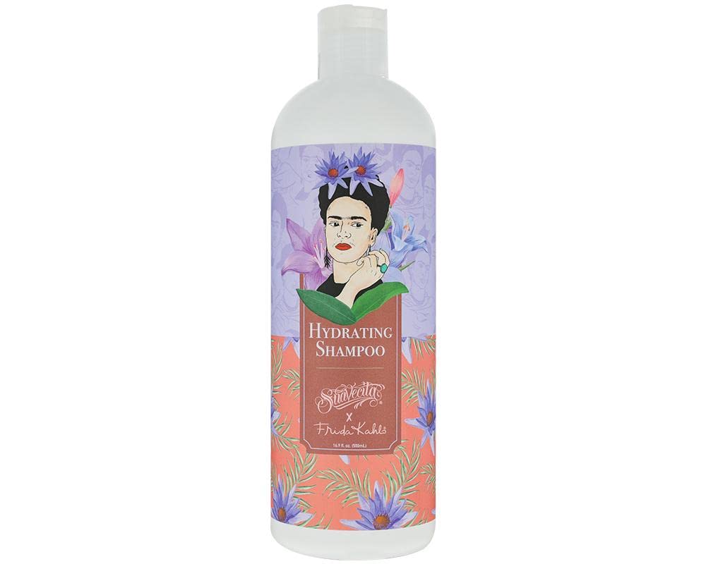 Suavecita X Frida Kahlo Hydrating Shampoo 16.9 oz. Fruity Floral Scent Vegan Paraben Free