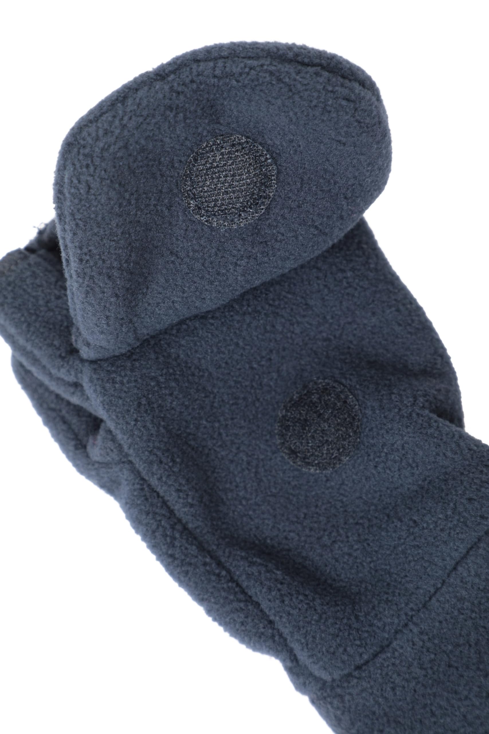Mountain Warehouse Fingerless Fleece Kids Mitten - Warm, Boys & Girls Navy Small/Medium
