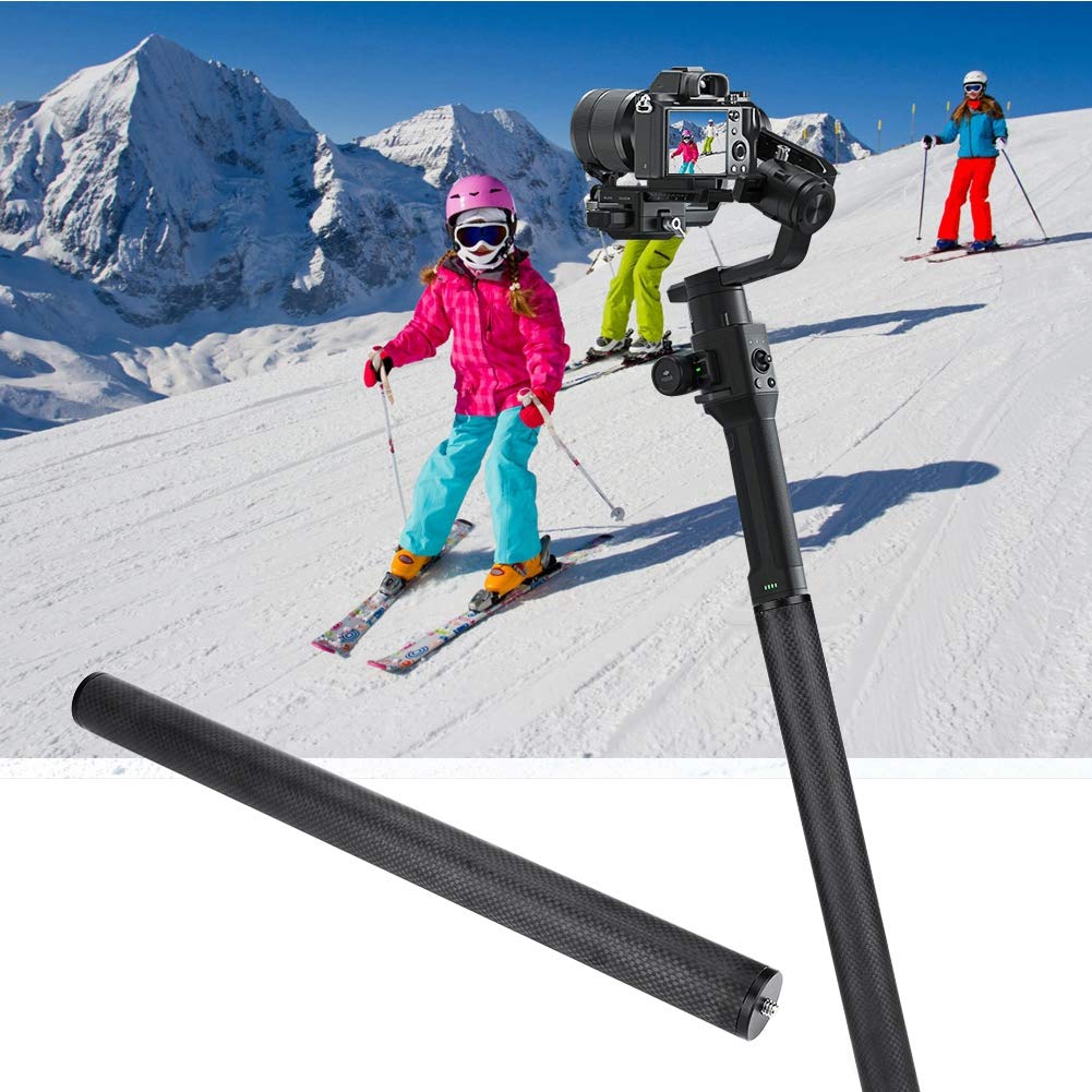 Lightweight Carbon Fiber Extension Rod Strong Stability Easy to Install for Tripod Stabilizer