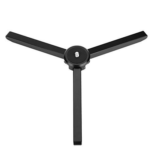 QYSZYG Action Camera Tripod Mini Aluminium Alloy 15KG Heavy Load Folding 1/4'' Screw Tripod Accessory for DJI Zhiyun 5.41.6inch