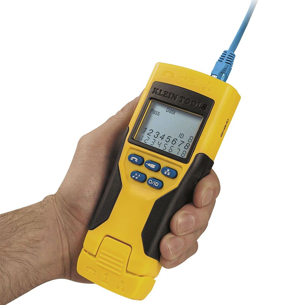 Klein Tools VDV501-824 Network Cable Tester, VDV Scout Pro 2 Tester and Test-n-Map Remote Kit, Tests Voice, Data and Video Coax Connections