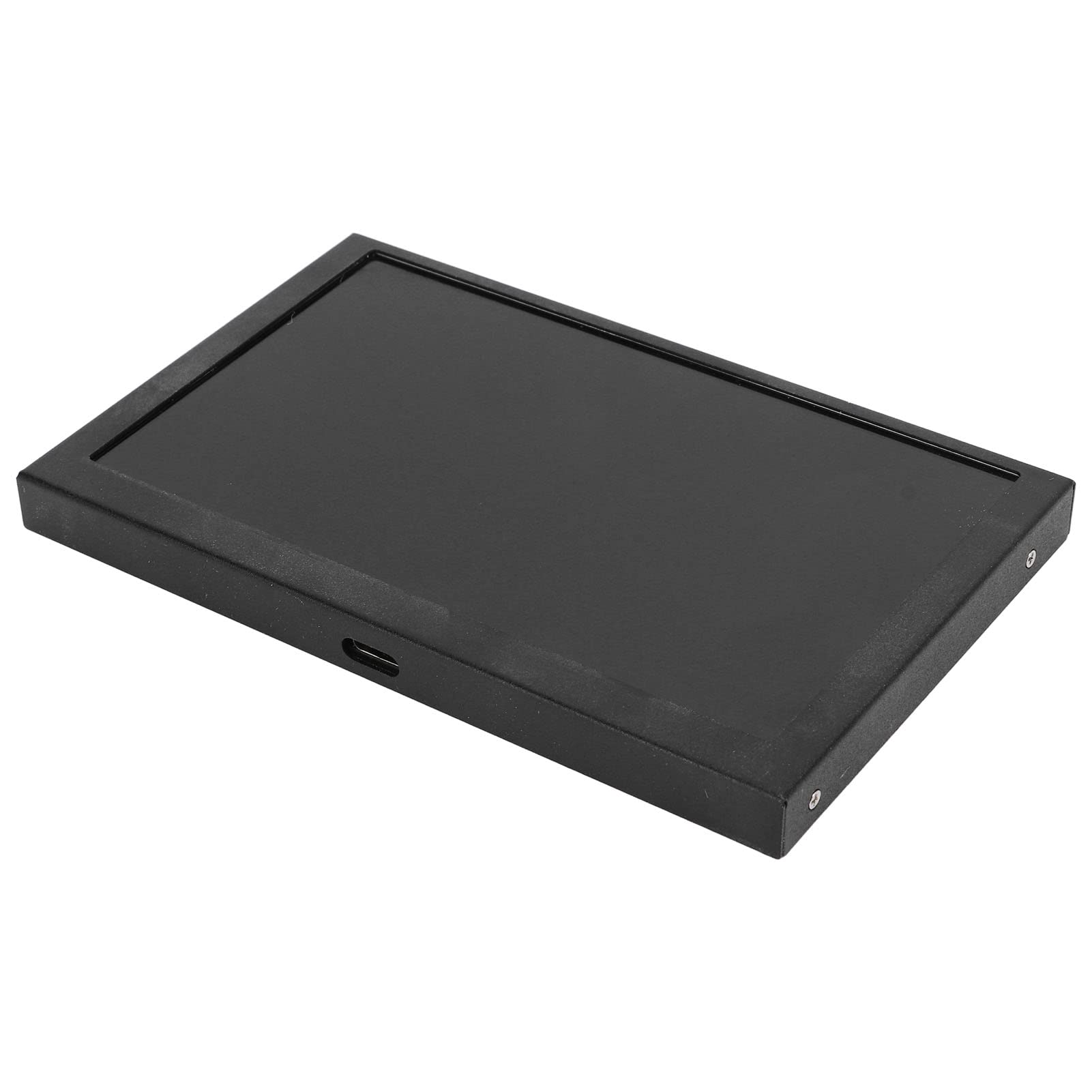 VINGVO Computer CPU GPU RAM HDD Monitor, IPS TypeC Secondary Display Theme Switchable USB Display AutoOff, Clear with PC Support (Black)