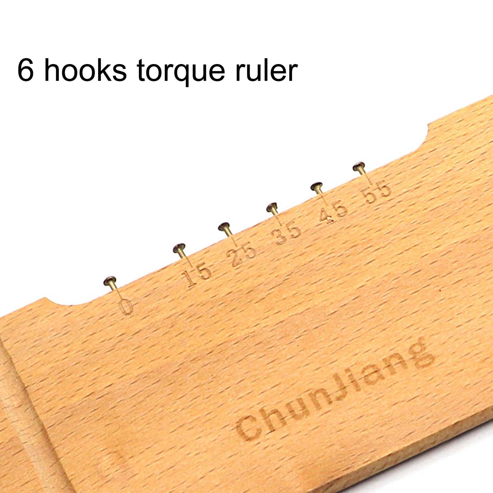porfeet Fishing Line Measurement Board Measurement Comfortable Texture Useful Spool Fishing Line Ruler Measurement Tool 18-30cm