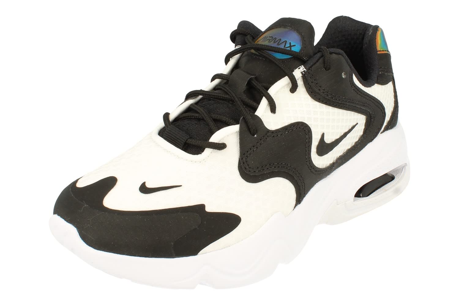 Nike Womens Air Max 2X Running Trainers CK2947 Sneakers Shoes (UK 4 US 6.5 EU 39, White Black 100)