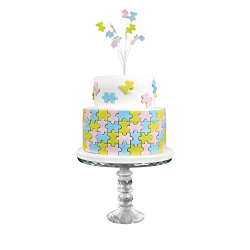 PME Geometric Multicutter for Cake Design-Puzzle, Large, White