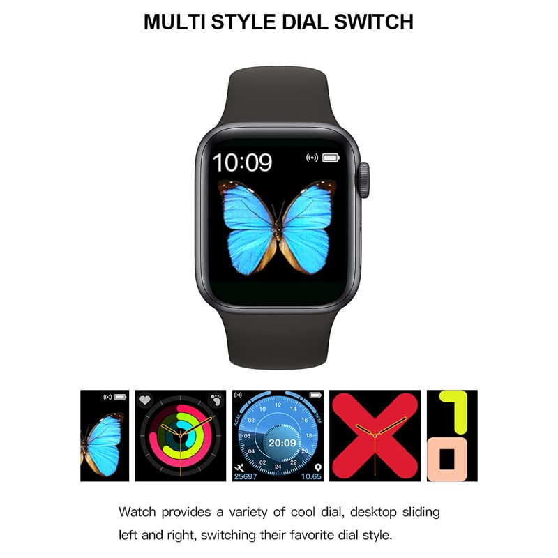 TEDATATA Bluetooth Smart Watch Sports Call Step Counter Incoming Call Reminder Alarm Clock Adult