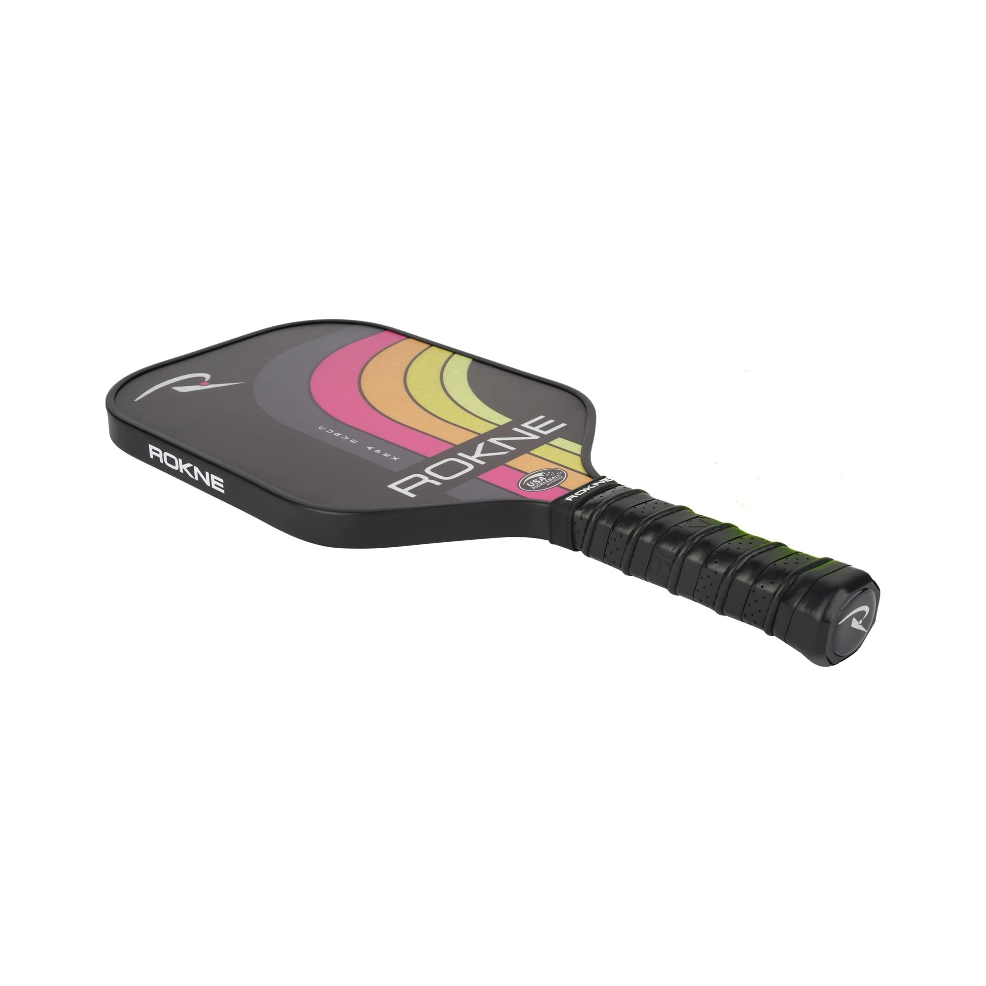 ROKNE Curve Apex Pickleball Paddle (Electric Citrus)