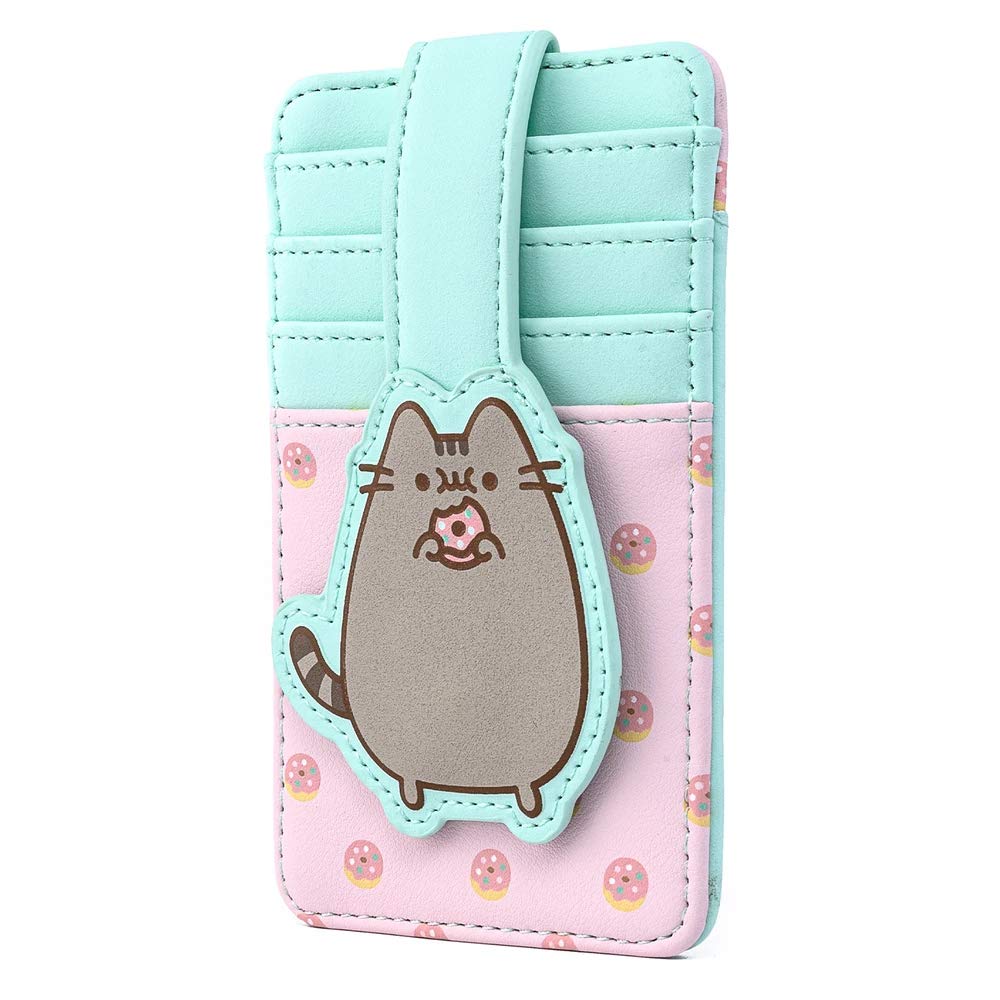 Loungefly Pusheen the Cat Donuts Faux Leather Card Holder Wallet