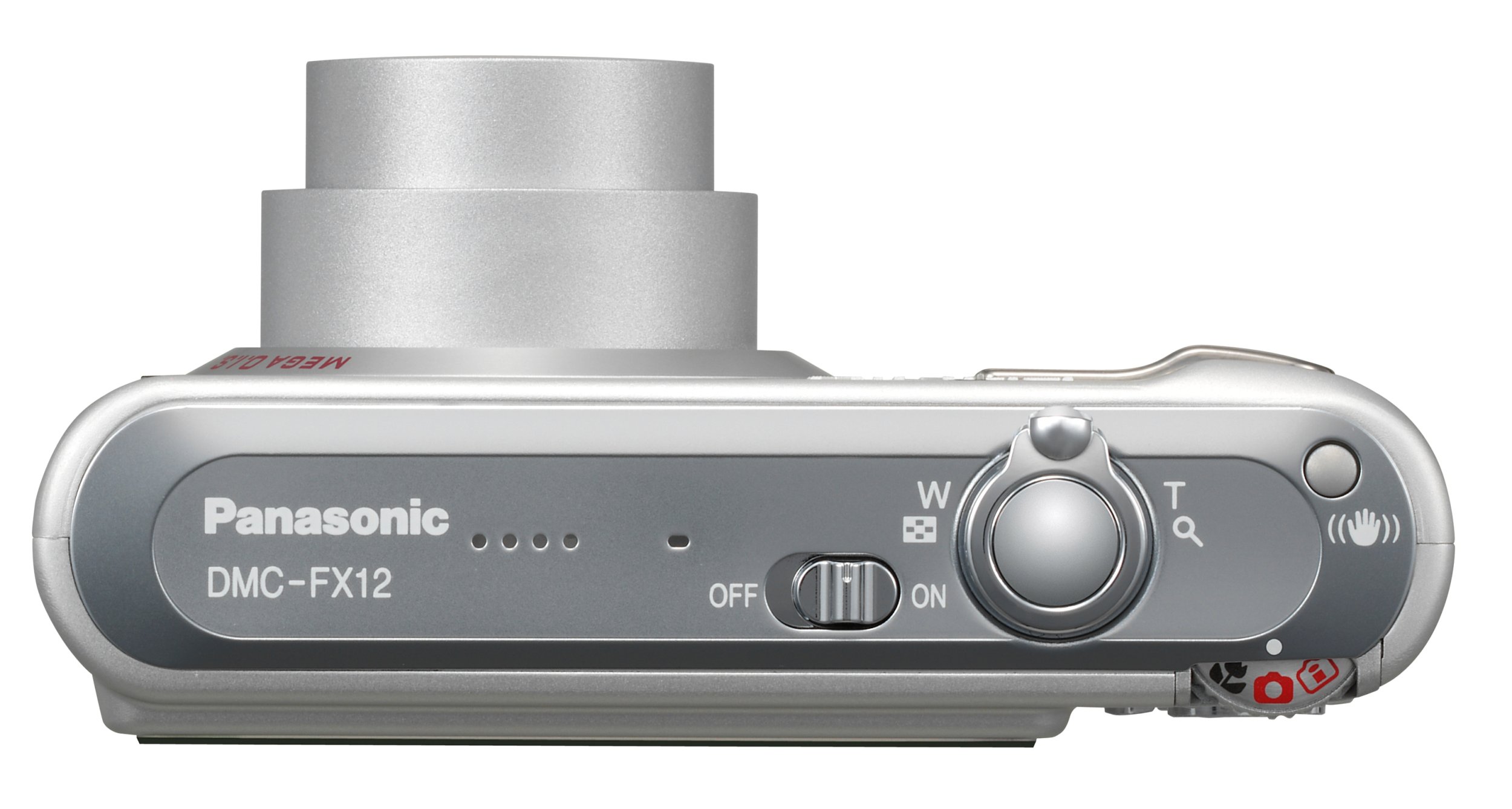 Panasonic Lumix DMC-FX12S 7.2MP Digital Camera with 3x Optical Image Stabilized Zoom (Silver)