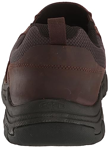 KEEN Men's Targhee 3 Slip On Shoes, Dark Earth/Mulch, 13