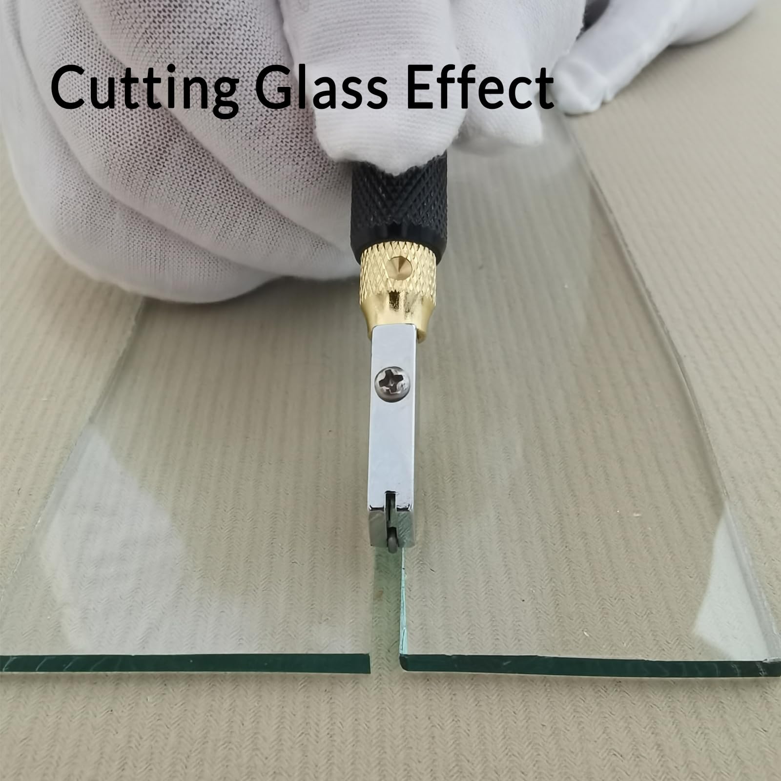 youkzuan Glass Cutter 2mm-20mm, Professional Carbide Tungsten Glass Cutters Tools, Brass Oil Fed Pencil Style Glass Cutting Tool for Tiles, Mosaic, Mirror