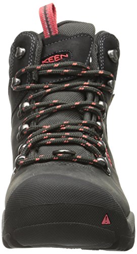 KEEN Womens Revel 3 Mid Height Waterproof Insulated Hiking Boots, Black, 9 US