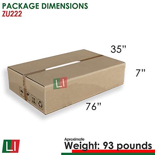 Linea Italia Executive Training Extra Large Easy to Assemble Metal Desk with Wood Top | Computer Table for Home or Office, 72" x 30", Ash