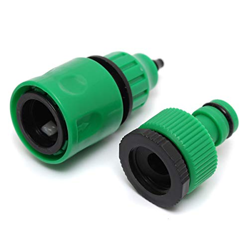 Kujo 5m 16ft Gardening Plant Micro Drip Irrigation System Patio Atomization Micro Sprinkler Cooling Kit Garden Watering System DIY Plant Watering Supply Distribution Tubing