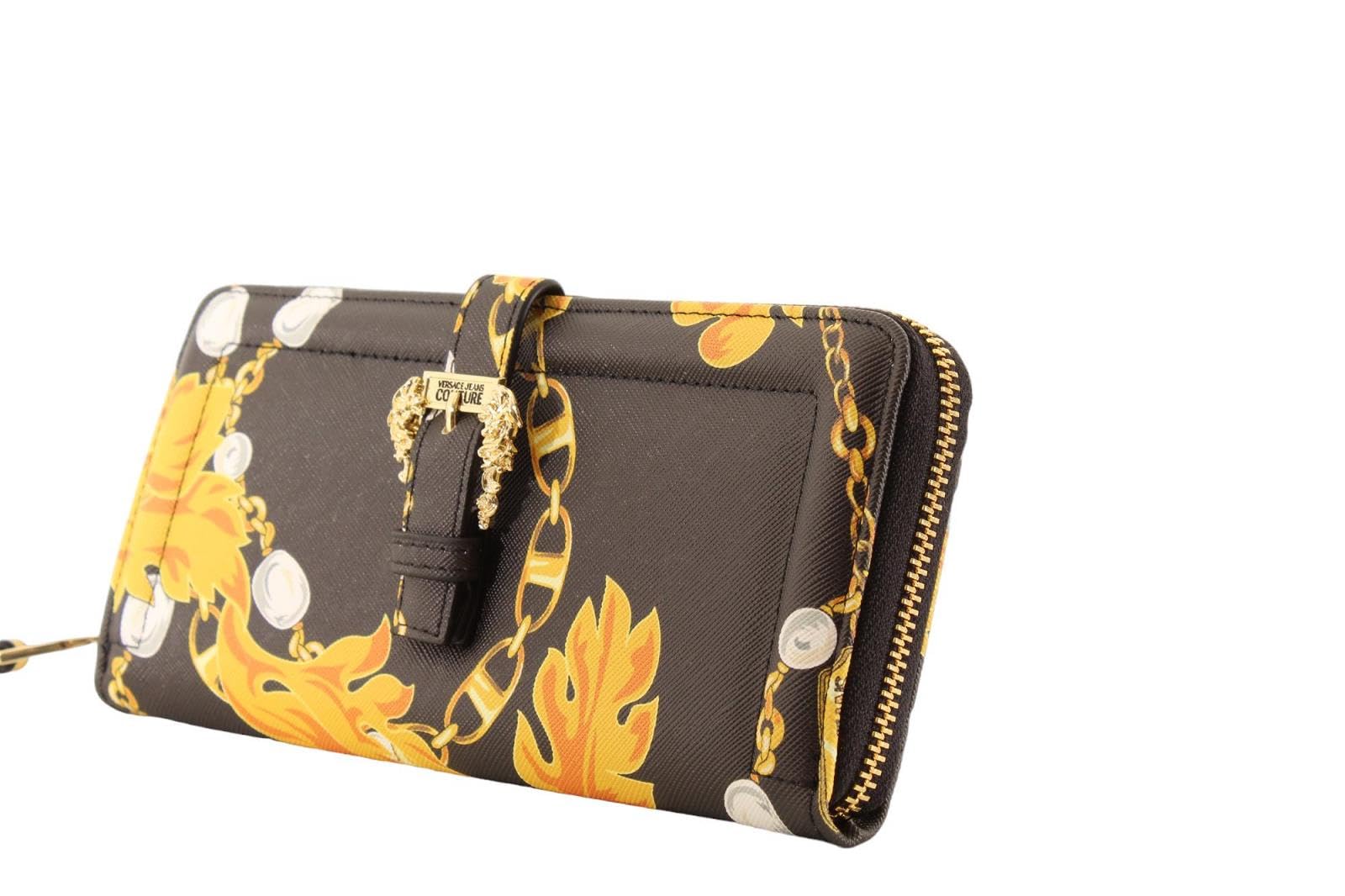 VERSACE JEANS COUTURE women wallet black - gold