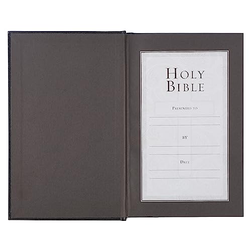 KJV Holy Bible, Pew and Worship Bible Red Letter Edition Hardcover - Ribbon Marker, King James Version, Black