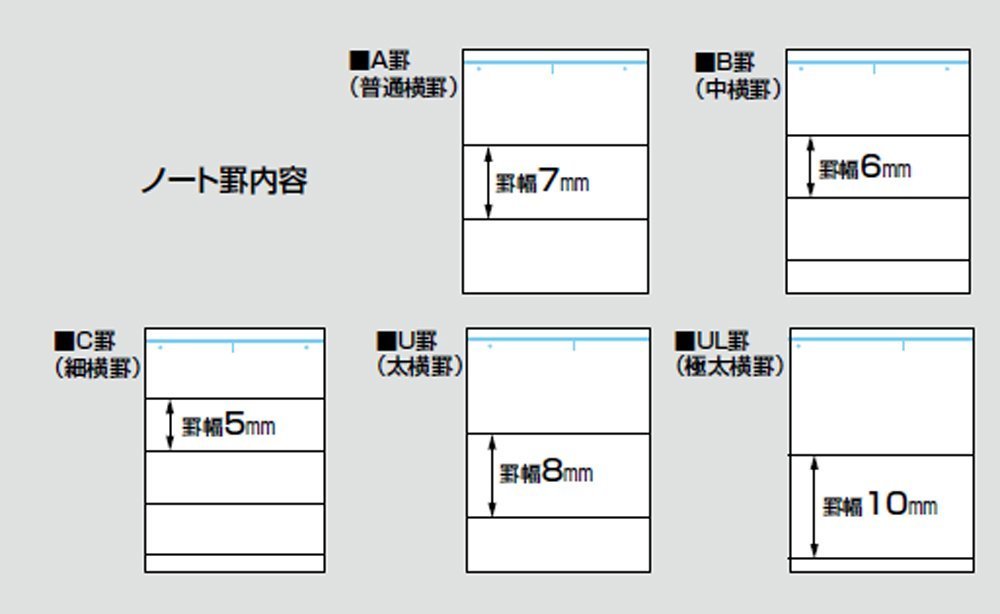 KOKUYO Campus Notebook, A 6mm Ruled, A4, 50 Sheets, 41 Lines, Blue, Japan Import (NO-205B)