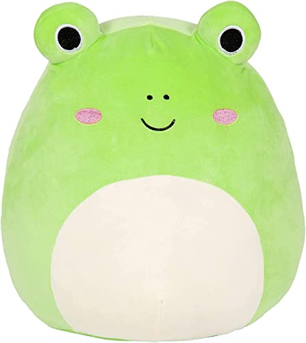 Squishmallow Official Kellytoy Squishy Soft Plush Toy Animal (14 Inch, Wendy The Frog)